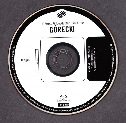 Royal Philharmonic Orchestra, Yuri Simonov, Susan Gritton - Górecki ...