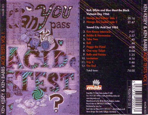 Ken Kesey, Ken Babbs, The Merry Pranksters - Acid Tests Vol. 1 (1998)
