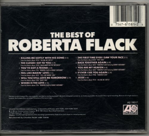 Roberta Flack - The Best Of Roberta Flack (1981) 1990