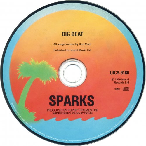 Sparks - Big Beat (1976) 2002 Japanese Edition